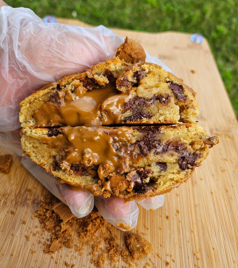 Giant Stuffed Cookies: Handmade Assorted Flavors, Gourmet Gift Box - Etsy