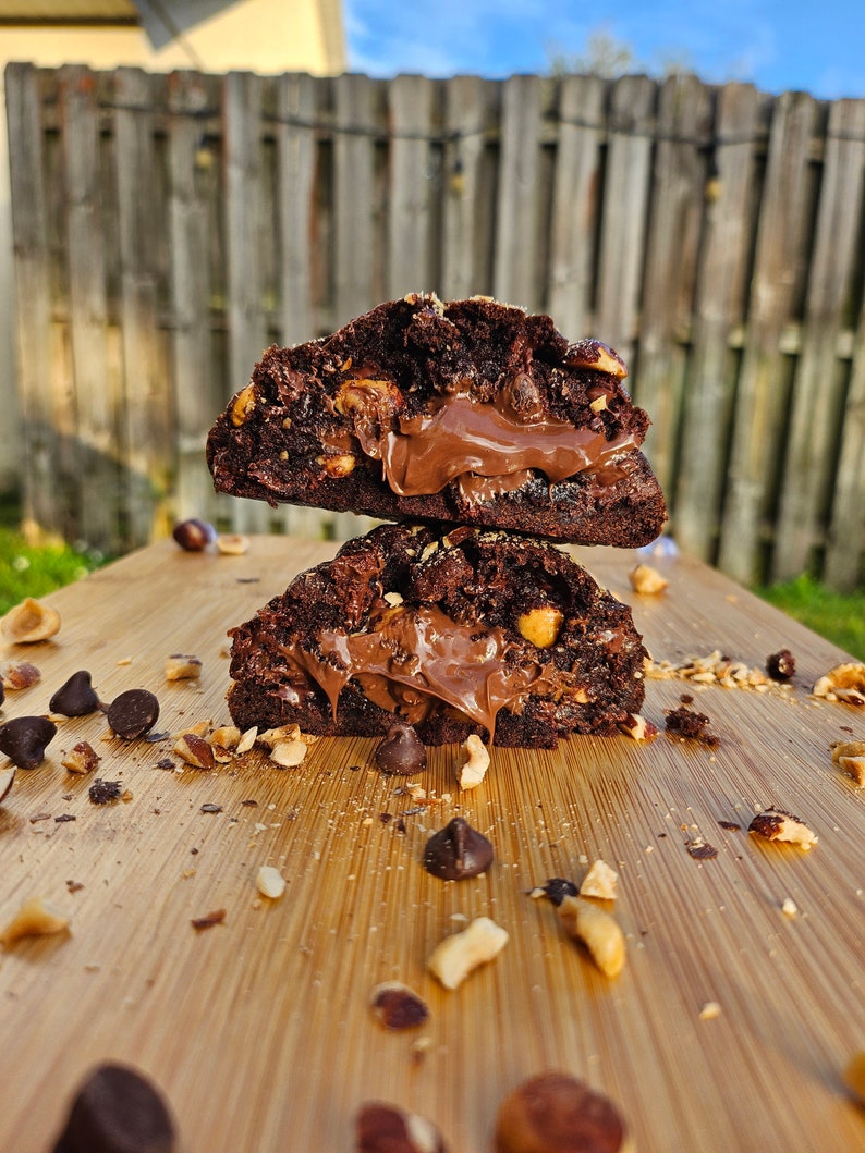 Giant Stuffed Cookies: Handmade Assorted Flavors, Gourmet Gift Box - Etsy