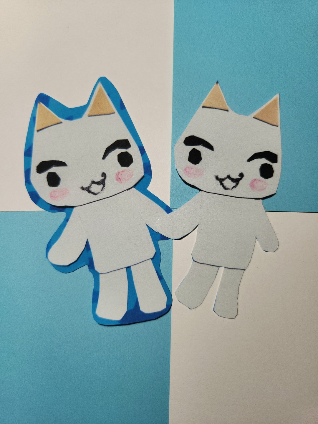 Toro Inoue Paper Cutout Stickers - Etsy