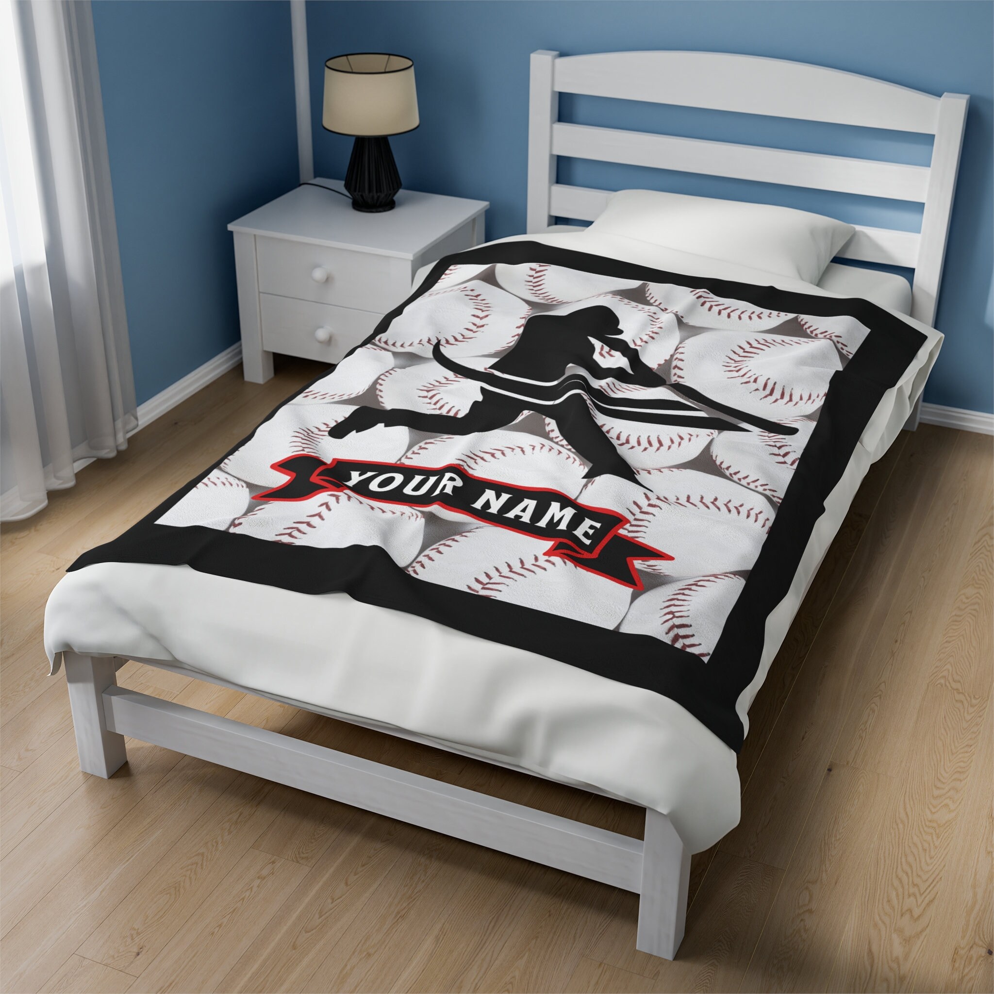 Baseball Team Throw Blanket Baseball Mom Dad Coach Custom Blanket Throw ...
