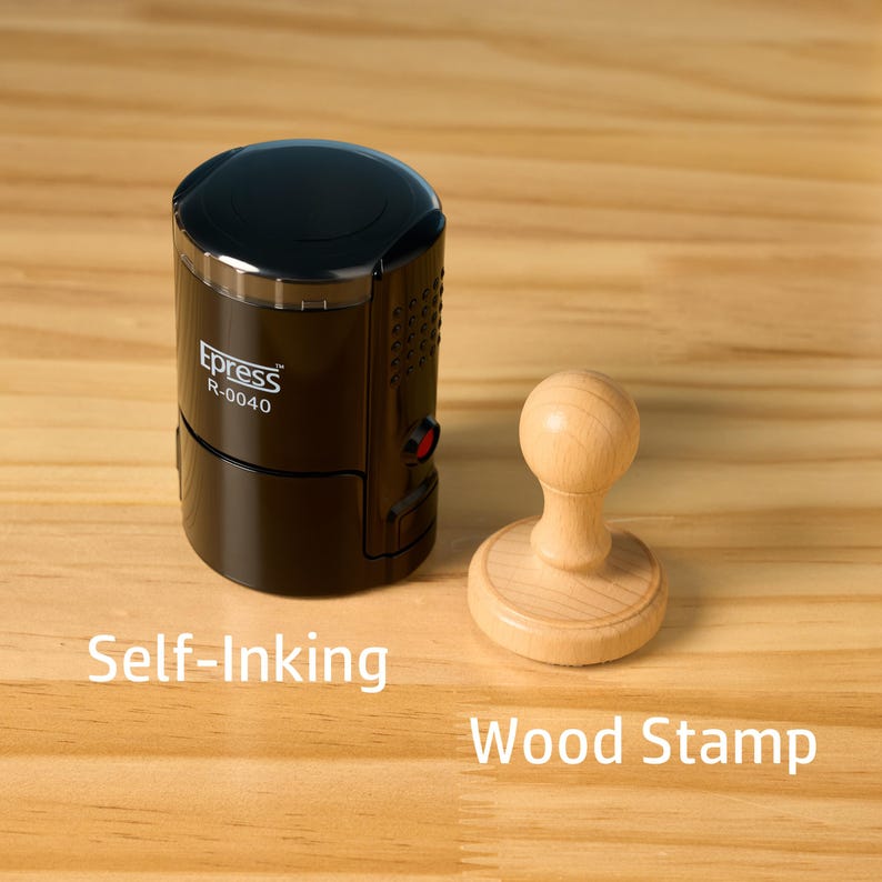 Christmas Custom Address Stamp – 18 Designs, Personalized Wood & Self ...