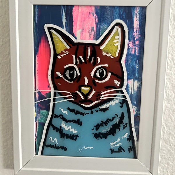 Abstract Pet Portrait - Etsy