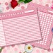 Printable Cute Habit Tracker Pink Monthly Habit Tracker Heart Flower ...