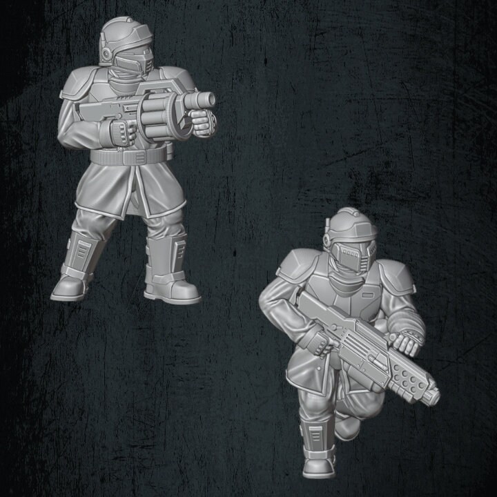 Dragoon Infantry Special Weapons Pack 2 5 Man Squad - Etsy
