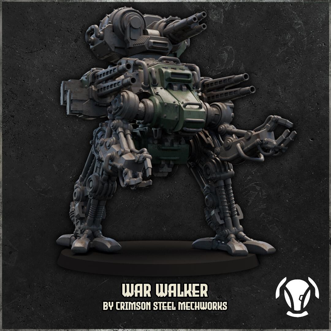 War Walker Medium Class Rig of Oil and Iron - Etsy