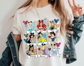Retro Princesses Shirt, Disney Princess Shirt, Disney Shirt, Balloon Shirt, Disney Trip Shirt ...