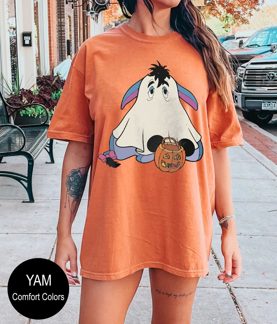 Retro Eeyore Ghost Halloween Shirt, Winnie the Pooh Halloween Shirt ...