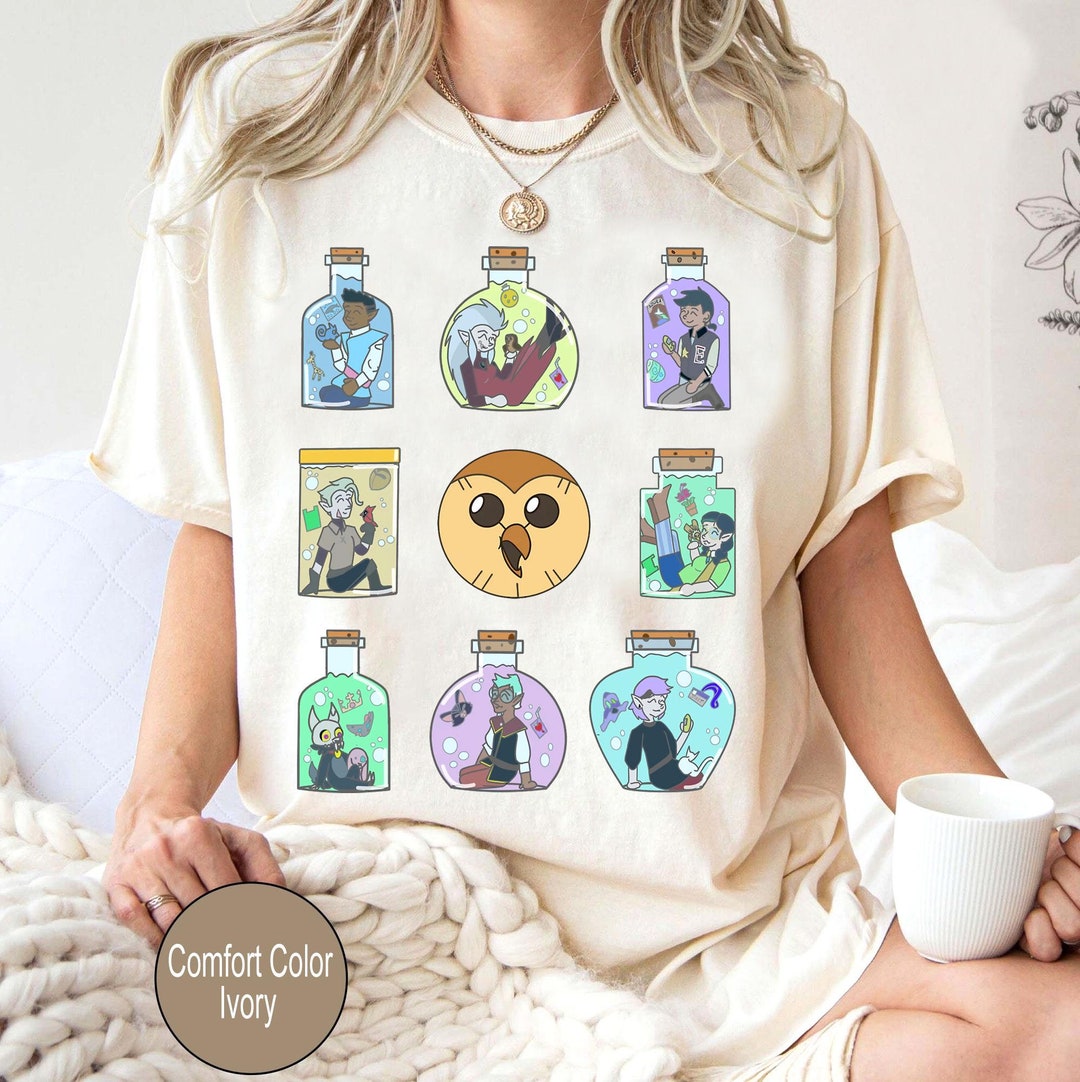 Vintage the Owl House Potions Characters Shirt, the Owl House Shirt ...