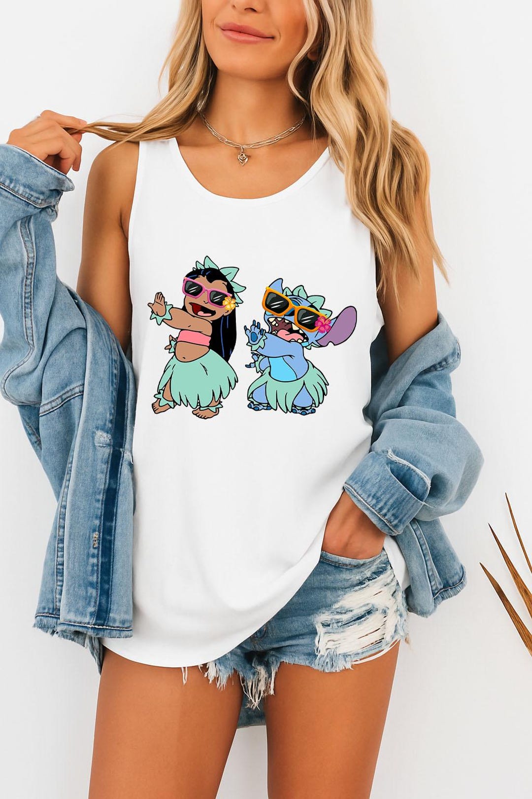 Lilo and Stitch Tank Top, Lilo and Stitch, Disney Tee, Disneyland Shirt ...