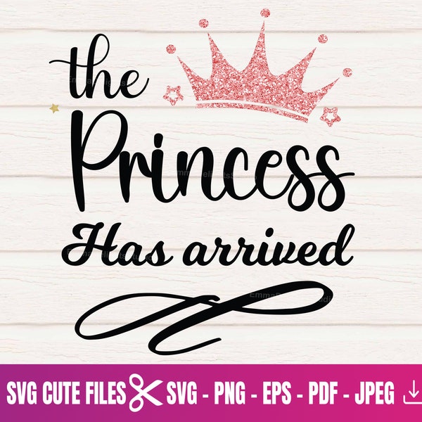 Princess Has Arrived - Etsy