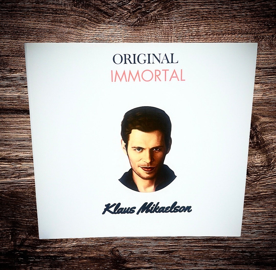 The Original Legacy: Klaus Mikaelson Card - Etsy