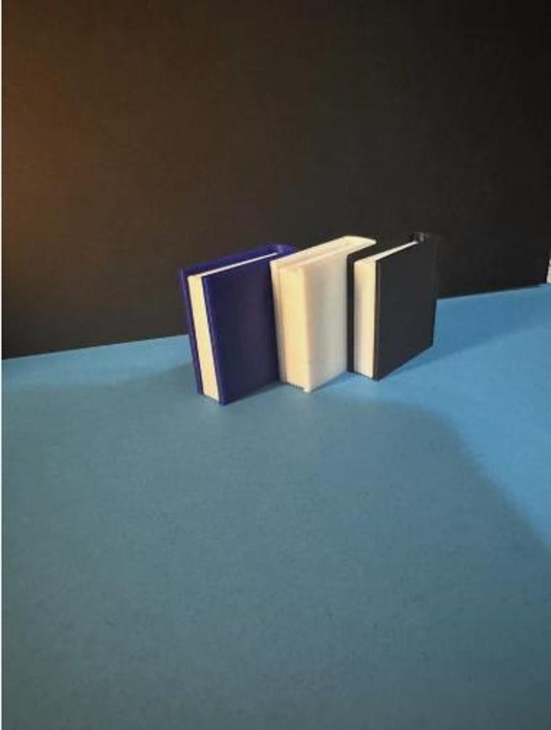 3 Pack Tiny Secret Book With Hidden Compartment, Slim Design - Gift - Etsy