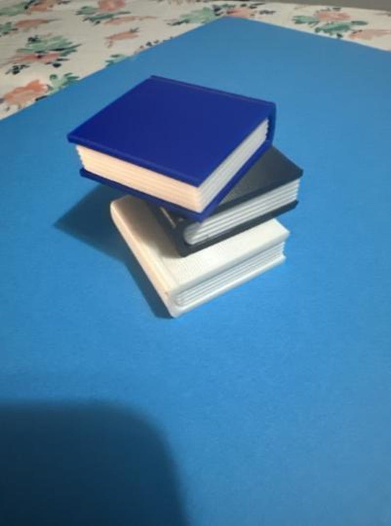 3 Pack Tiny Secret Book With Hidden Compartment, Slim Design - Gift - Etsy