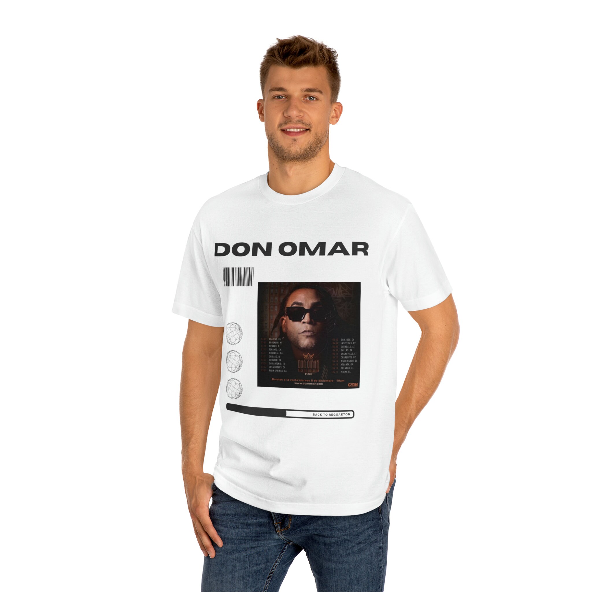 Don Omar 2024 Tour Shirt, Don Omar Band Fan Shirt, Don Omar 2024 Concert Shirt, Rapper Don Omar ...