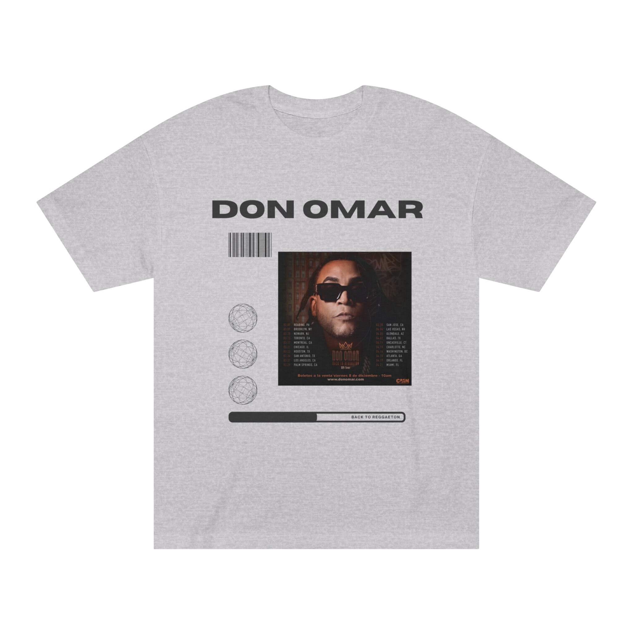 Don Omar 2024 Tour Shirt, Don Omar Band Fan Shirt, Don Omar 2024 ...