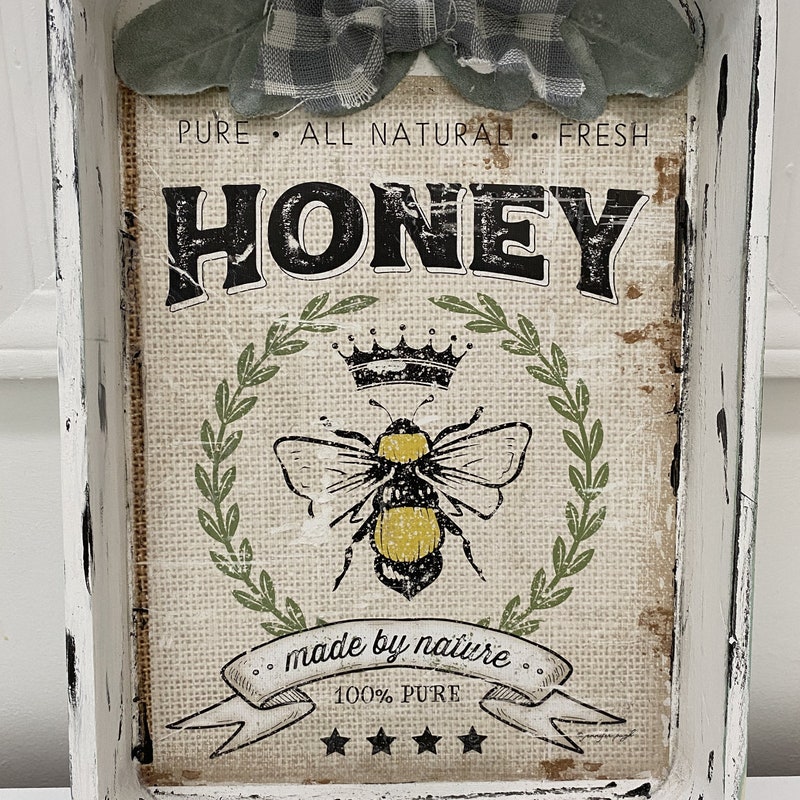 Bee Porch Sign - Etsy