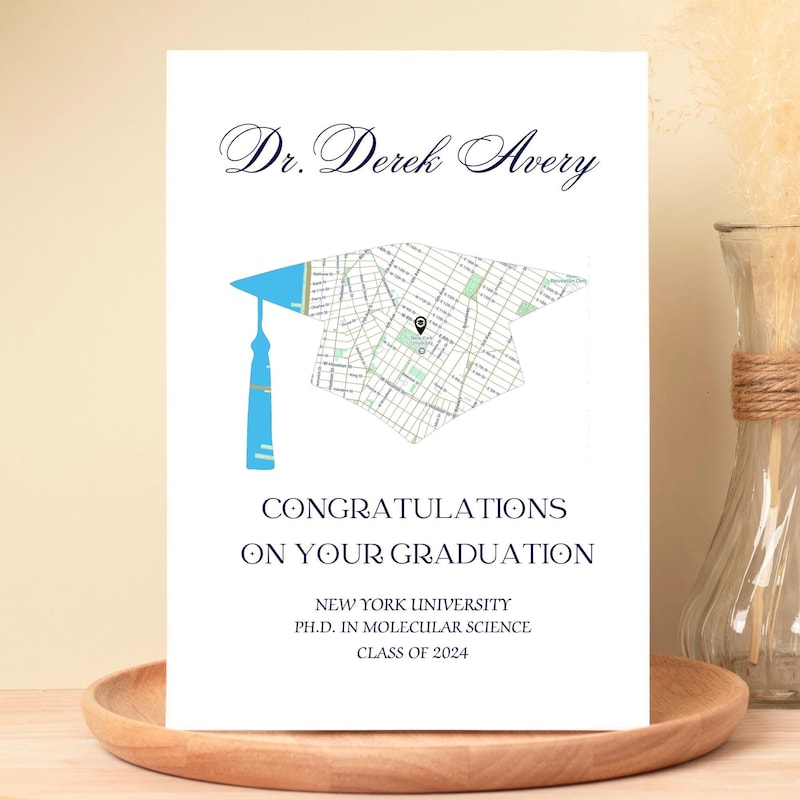 Phd Graduation Card - Etsy