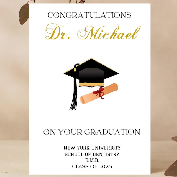 Dental Graduation Cards - Etsy