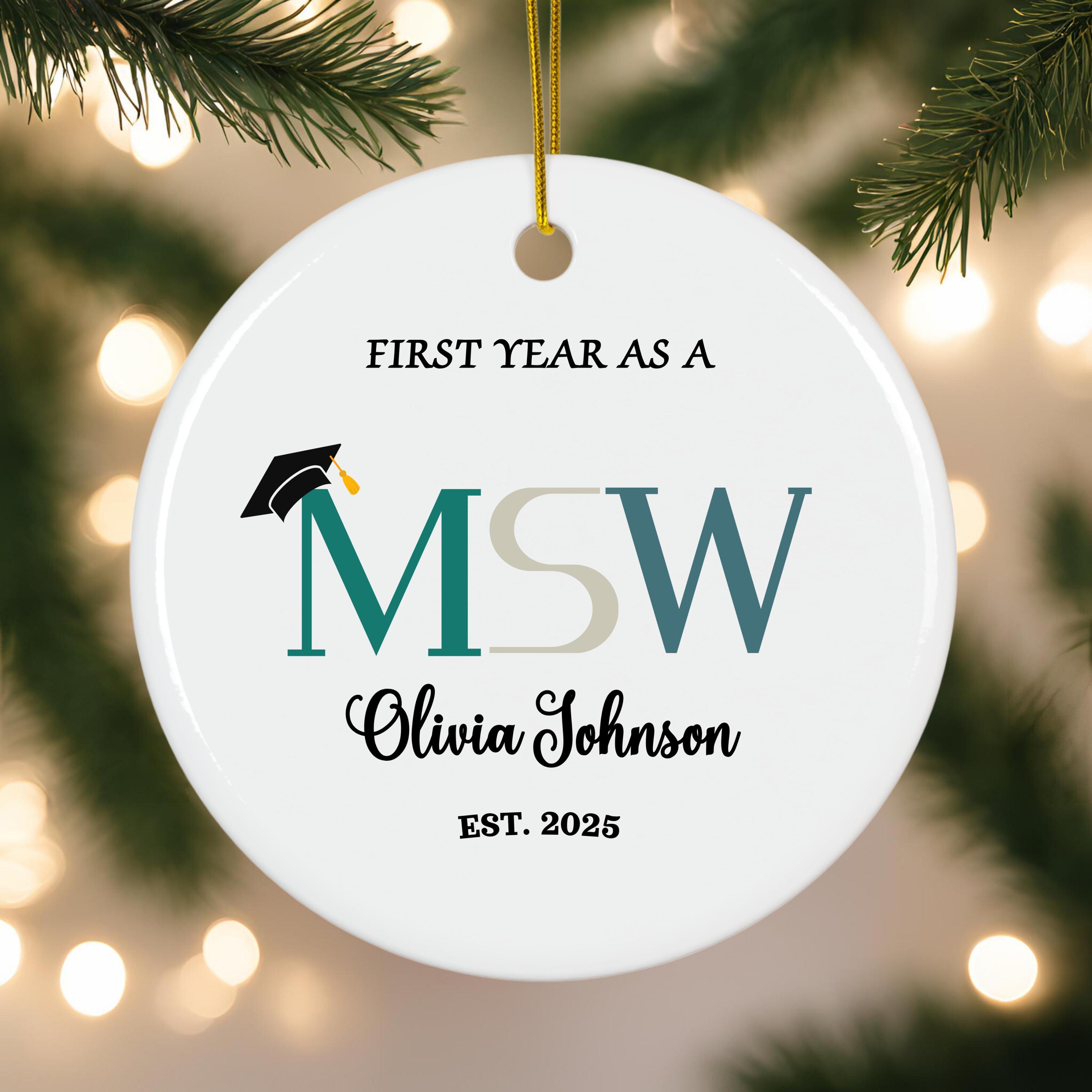Custom Social Worker Graduation Card, LCSW, MSW Graduation Gift ...