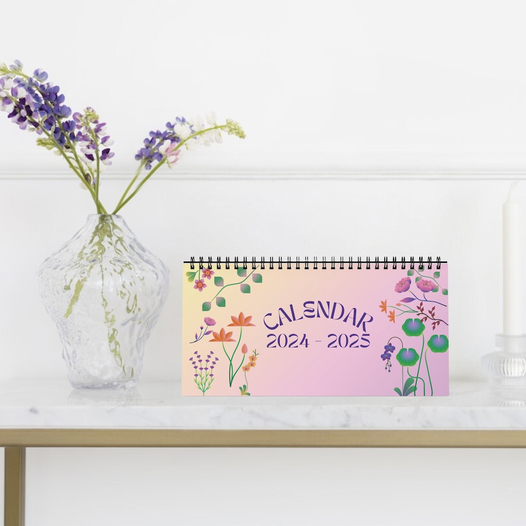 2025 Minimal Desk Calendar Simple Calendar Monthly Planner Appreciation ...