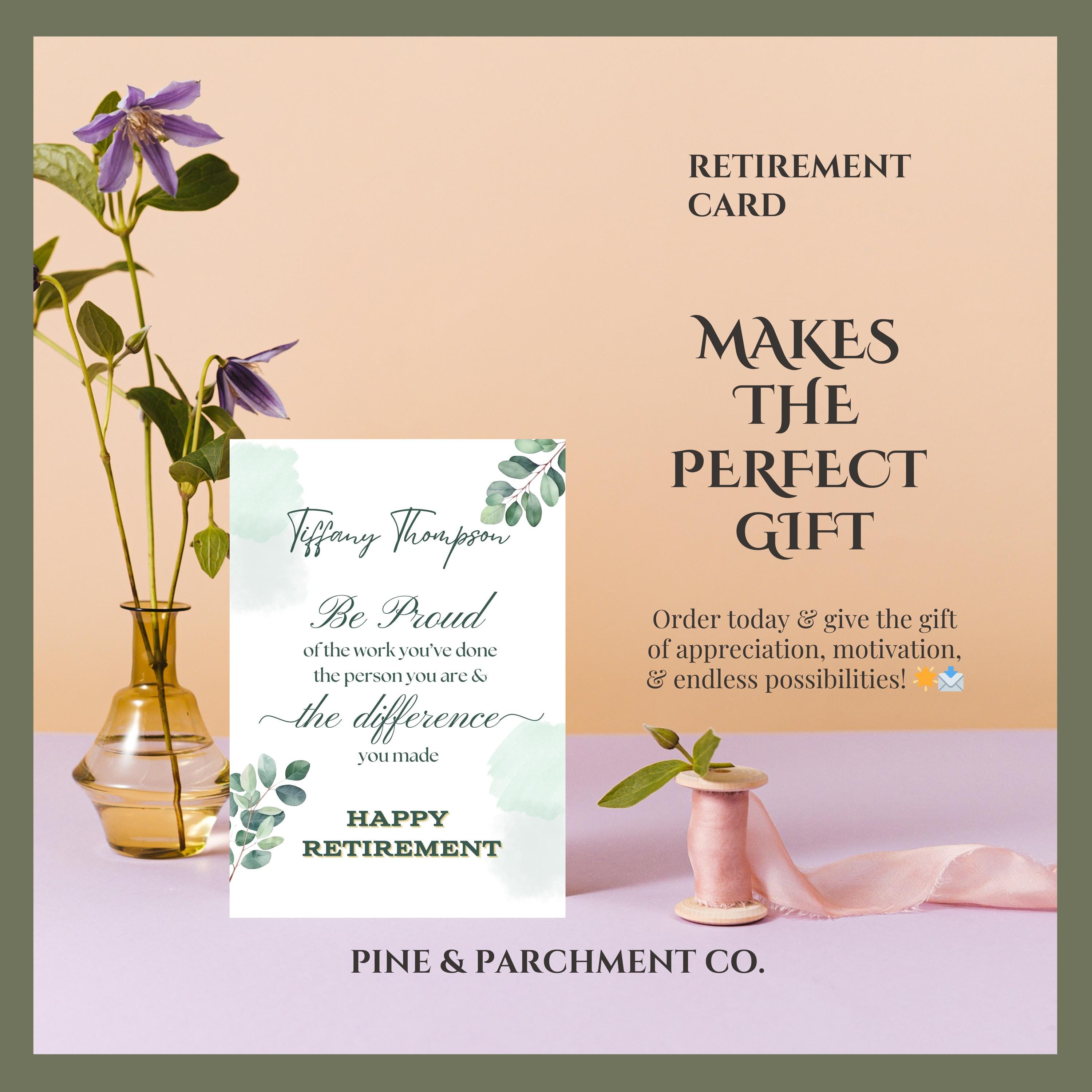 Personalized Retirement Card, Nursing Retirement Nurse Retirement for ...