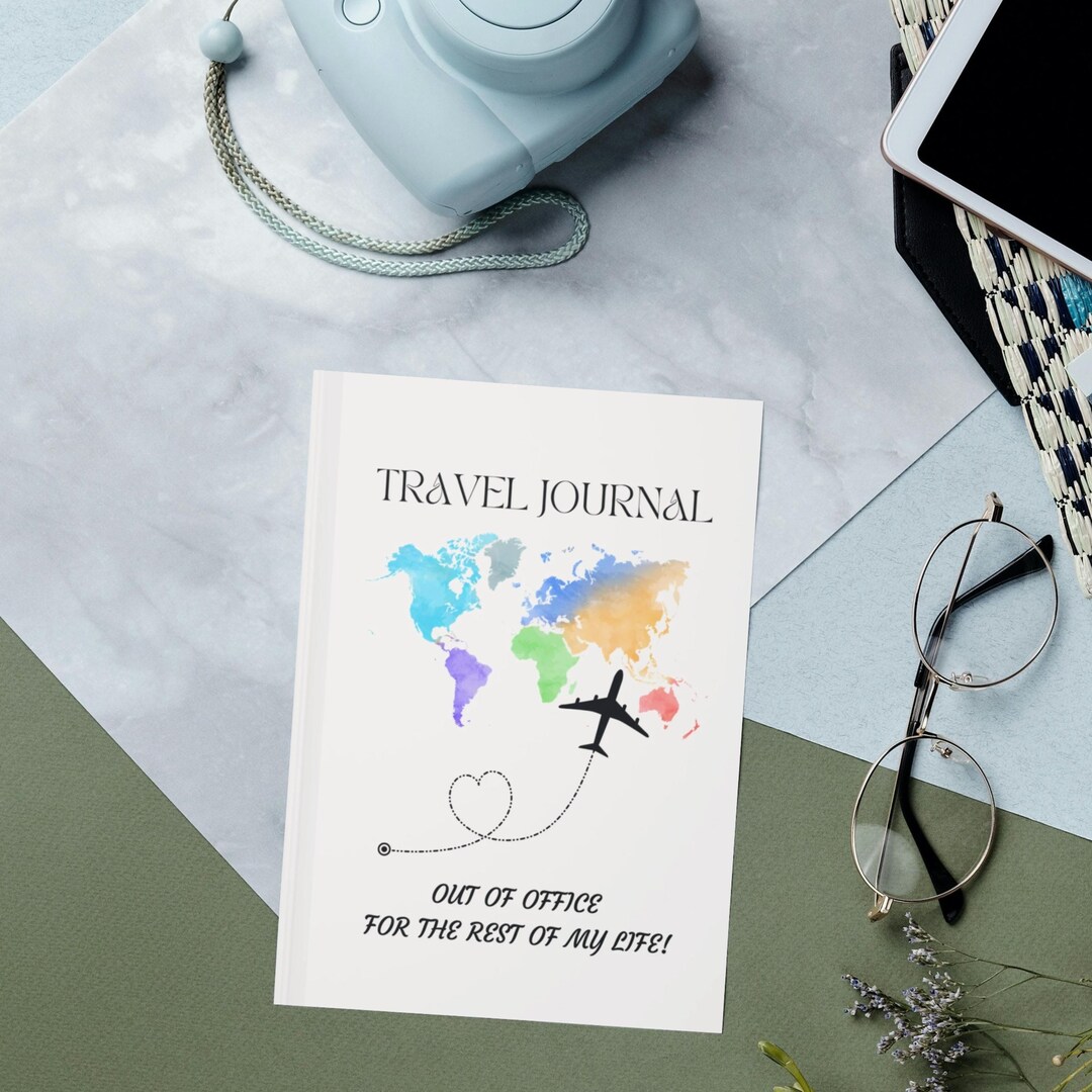 Funny Retirement Gift Travel Journal Adventure Book Going Away Traveler ...