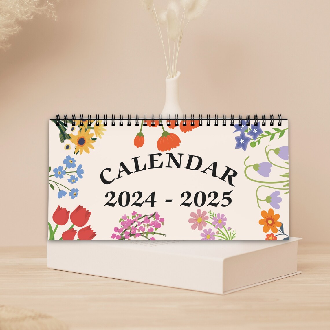 2024 2025 Mini Desk Calendar Teacher Gifts for Women Back to School ...