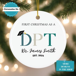 Personalized DPT Graduation Card Doctor of Physical Therapy Doctoral ...