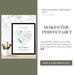 First Date Map Where We Met Map Engagement Print First Dating Paper ...