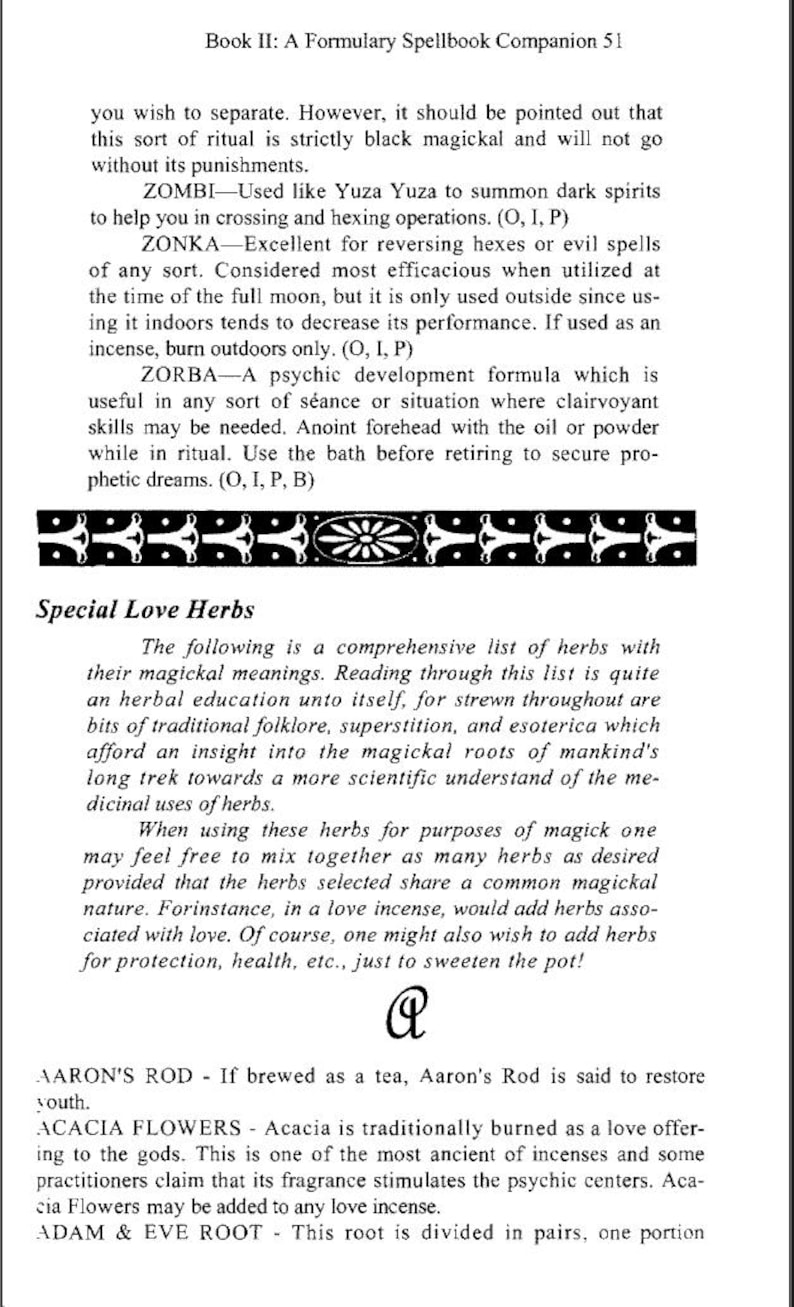 Digital PDF - Magickal Formulary Spellbook Volume II - Rare Vintage ...
