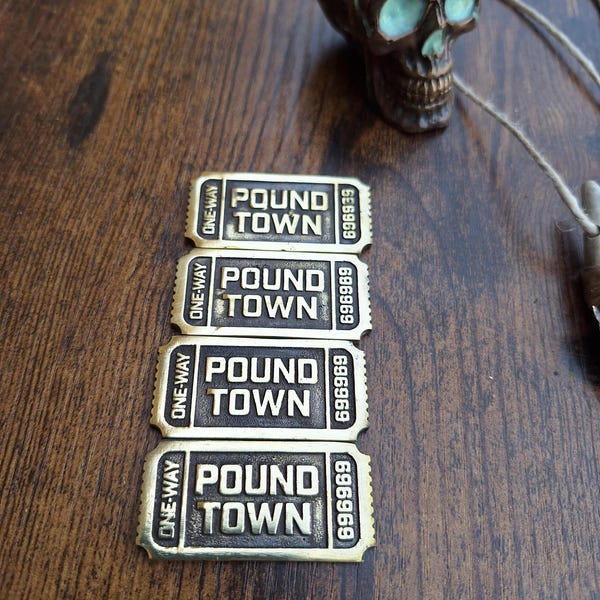 Ticket to Pound Town - Etsy