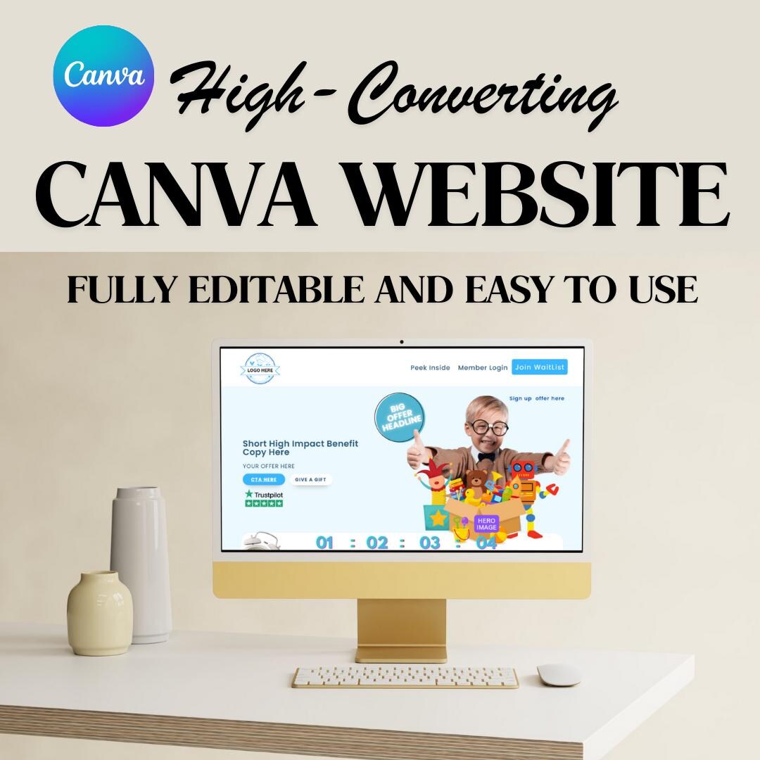High Converting Website Template for Subscription Box Owners, Easily ...