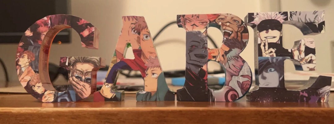 Jujutsu Kaisen Custom Name Sign - Etsy