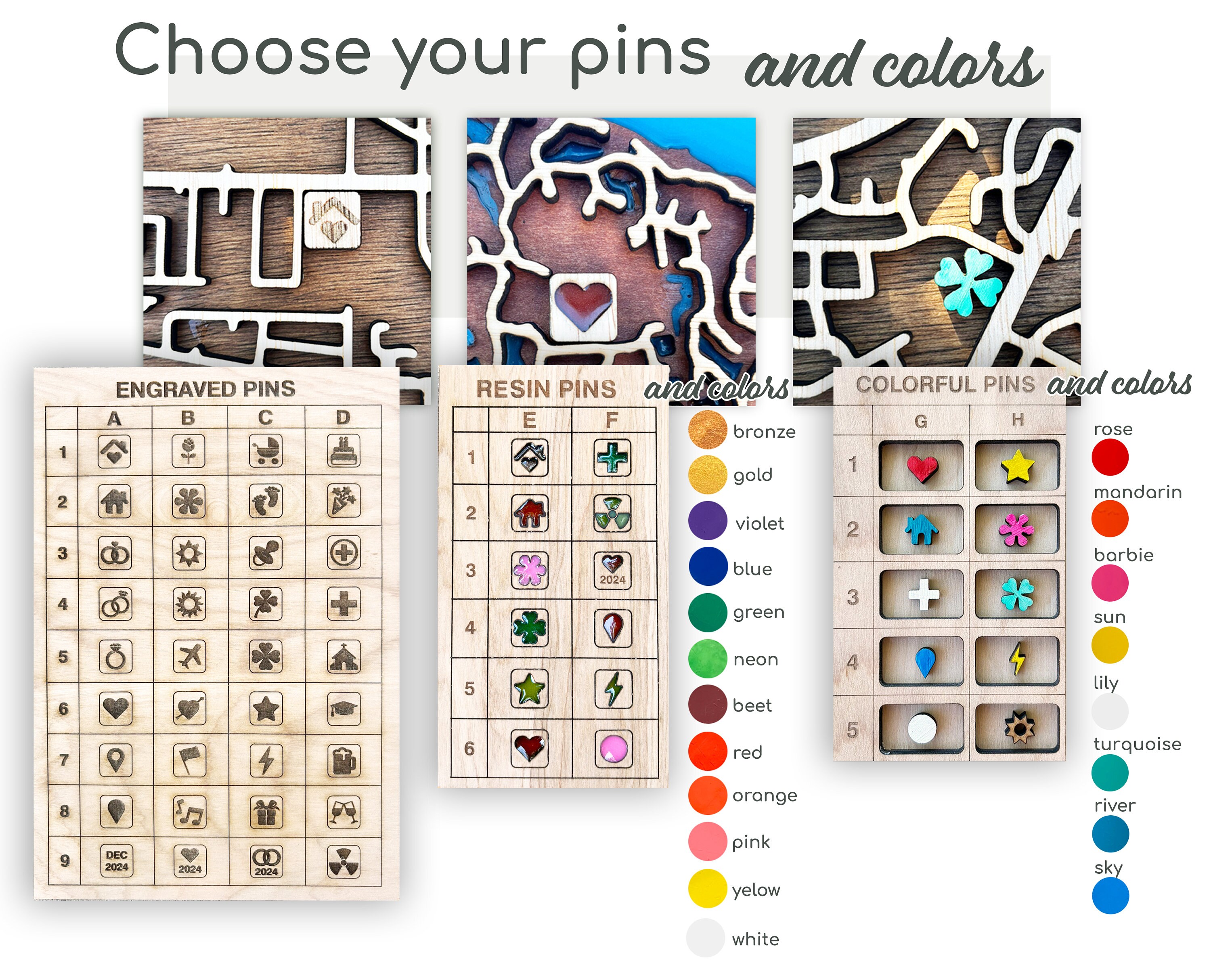 Custom City Map Wall Art Laser Cut Map Couple Gift Custom Wood Map ...