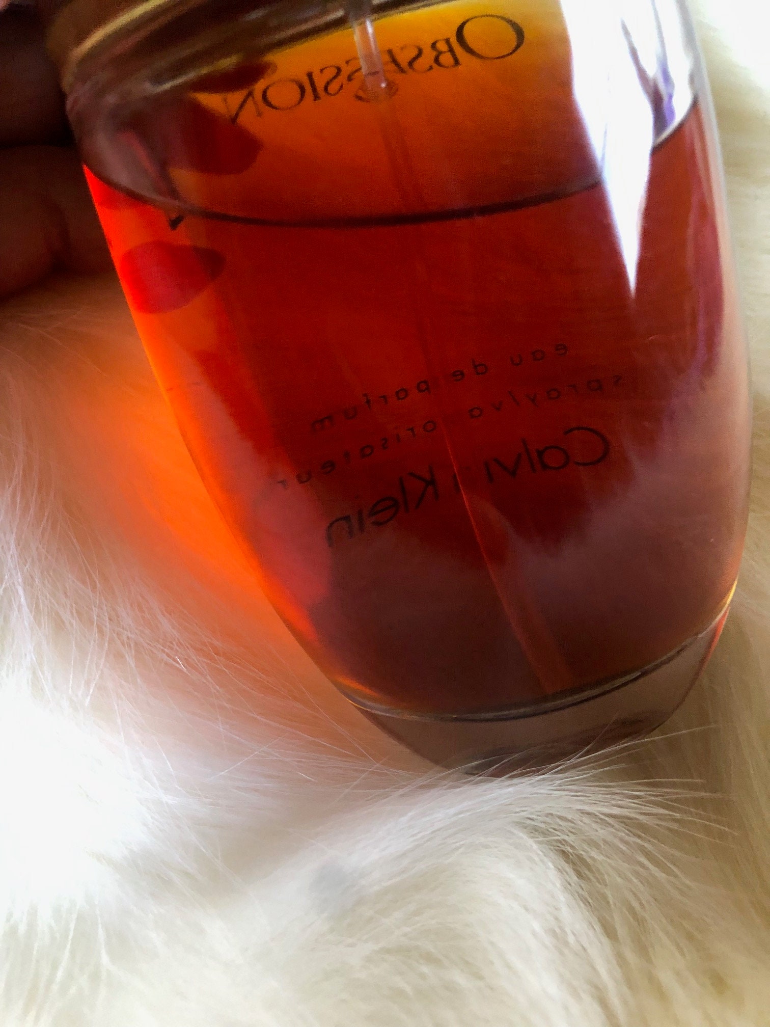 Vintage Calvin Klein Obsession for Women Eau De Parfum, 3.4oz, Early 90 ...