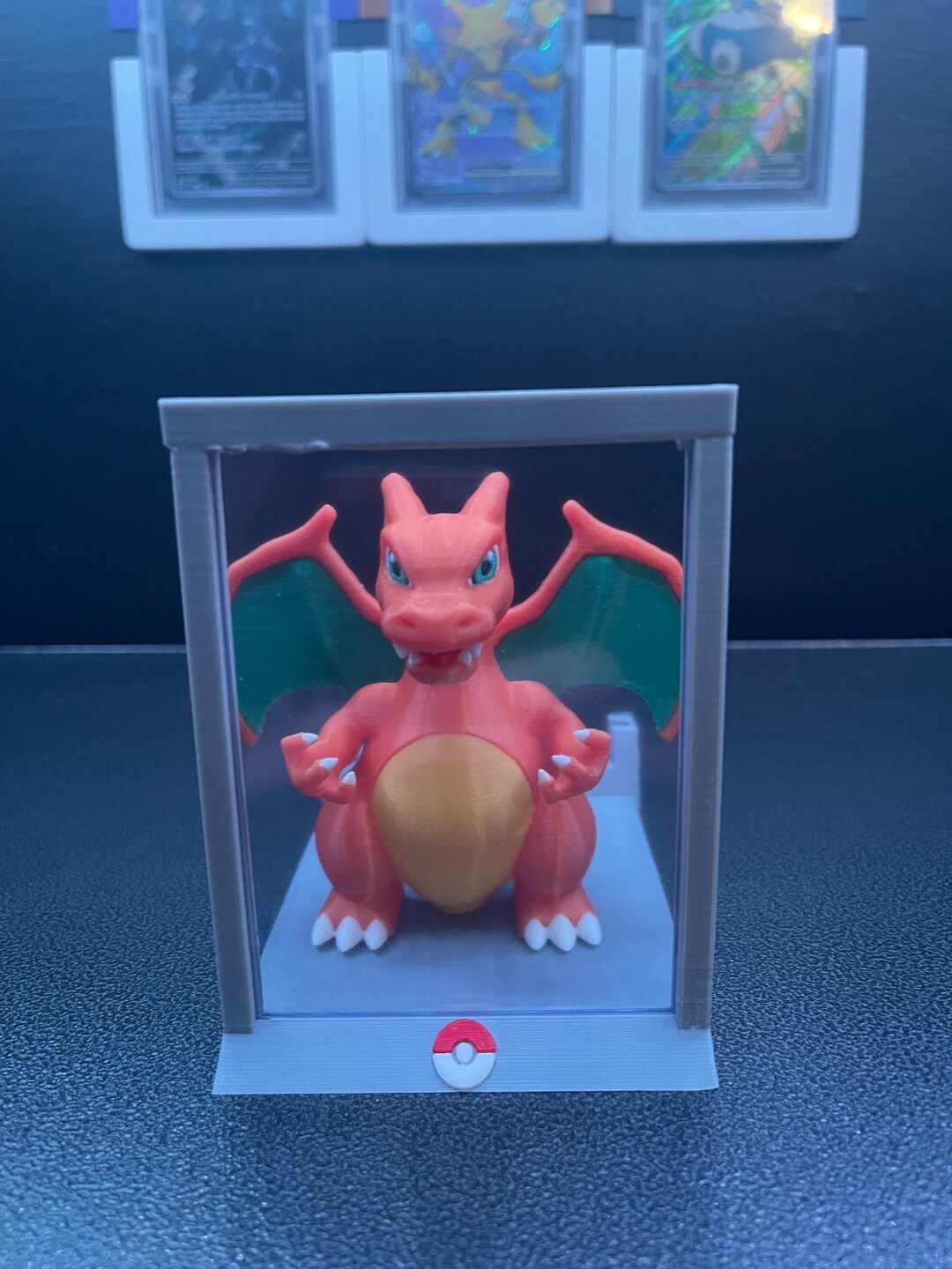 Charizard PSA Graded Card Display Stand 151 Pokemon TCG BGS Cgc Tag ...