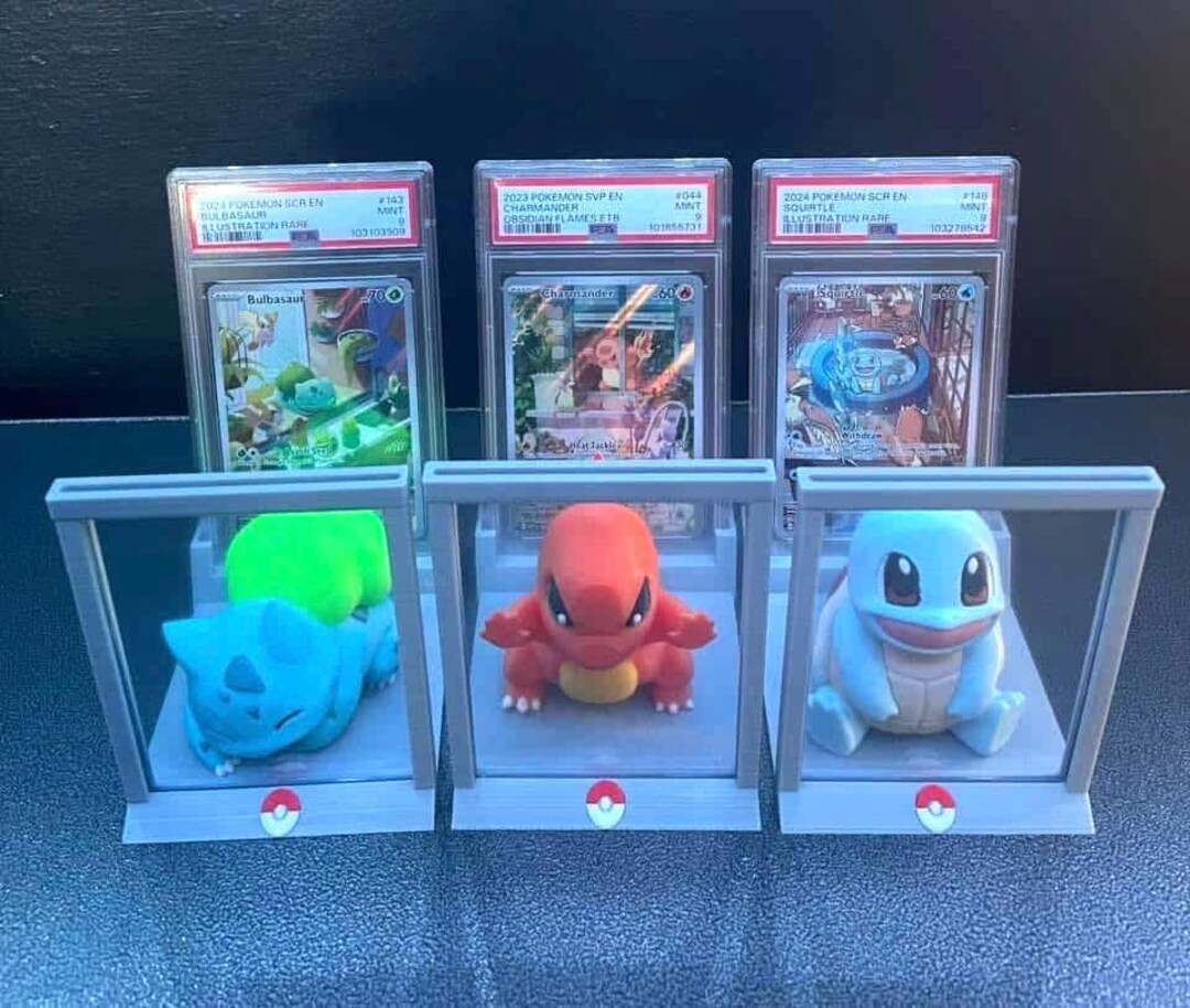 Bulbasaur Charmander Squirtle 151 Pokemon Promo TCG PSA BGS Cgc Tag ...