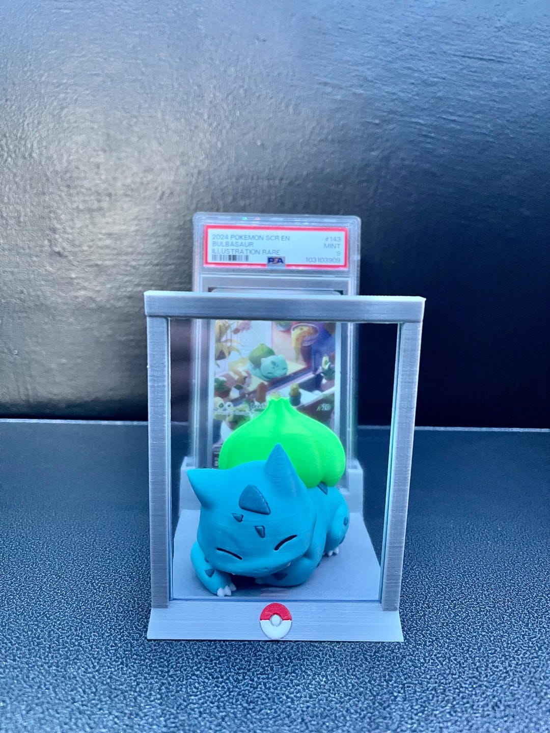 Bulbasaur PSA Graded Card Display Stand 151 Pokemon TCG BGS Cgc Tag ...
