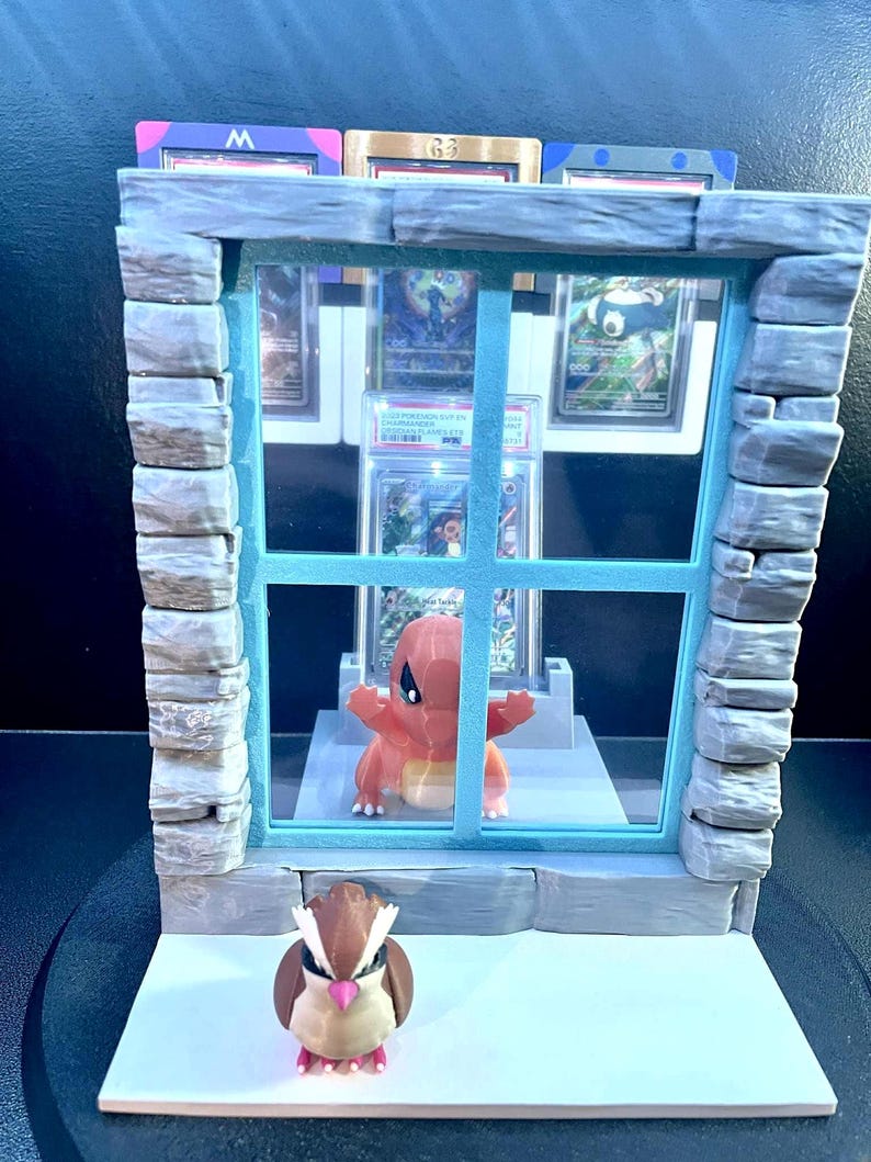 Charmander Promo With Pidgey XL PSA Window Card Display Stand 151 ...