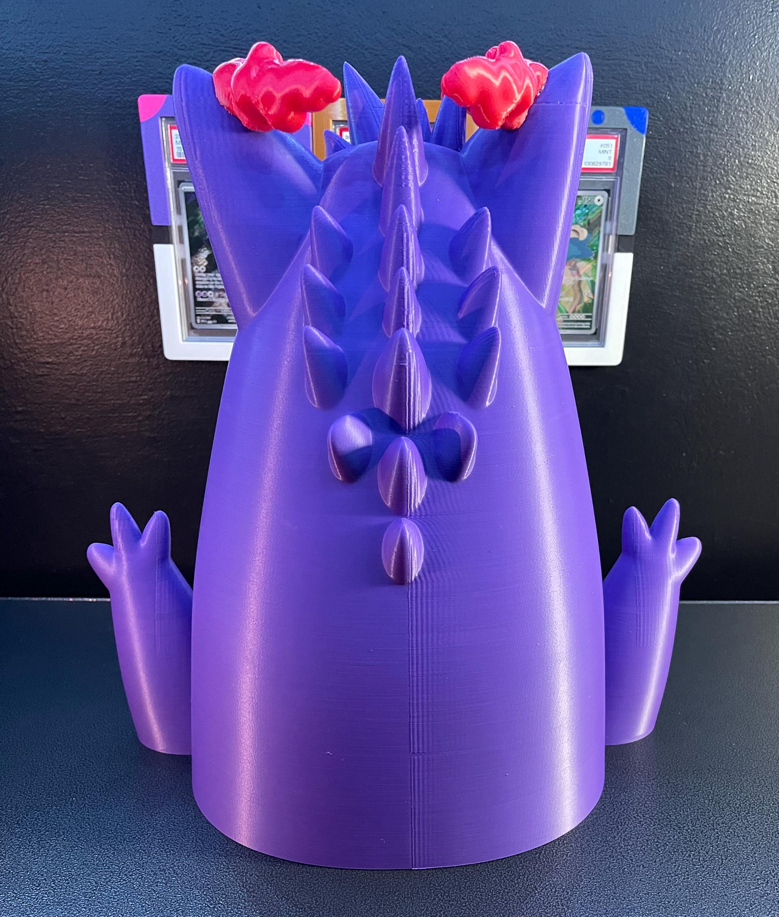Gigantamax Gengar Vmax PSA Graded Card Display Stand Pokemon 151 Promo ...