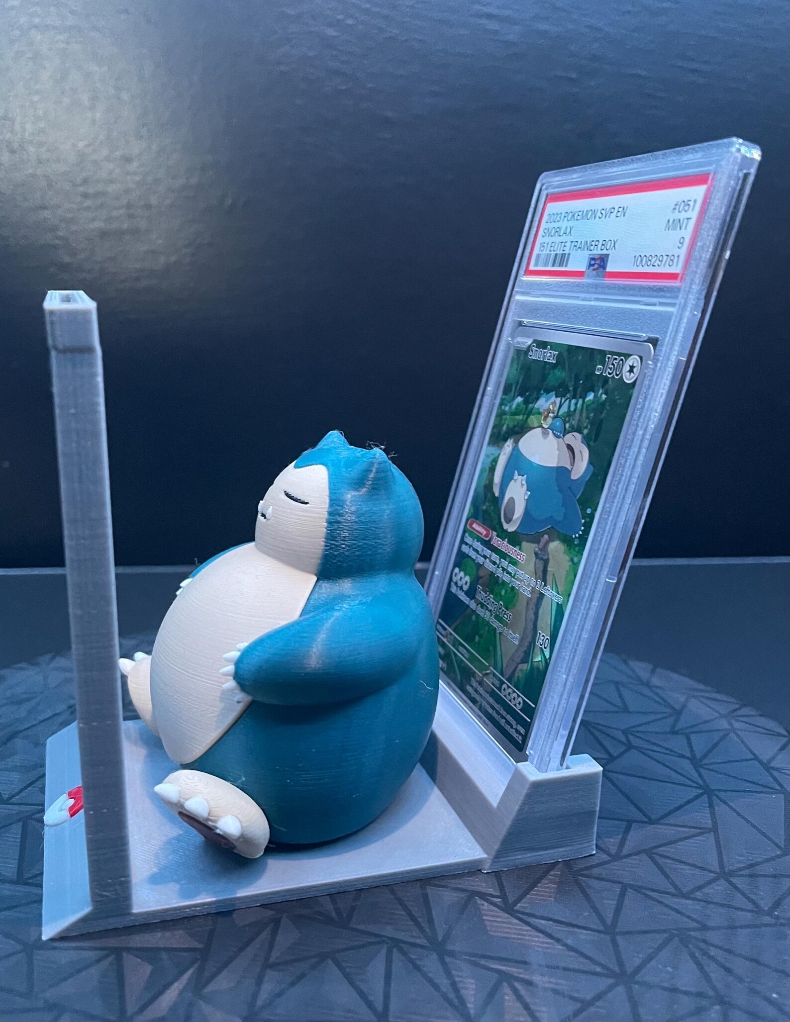 Snorlax PSA Graded Card Display Stand 151 Pokemon TCG BGS Cgc Tag Promo ...