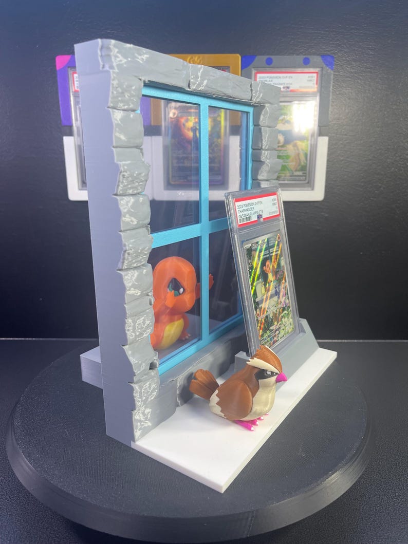 Charmander Promo With Pidgey XL V2 PSA Window Card Display Stand 151 ...