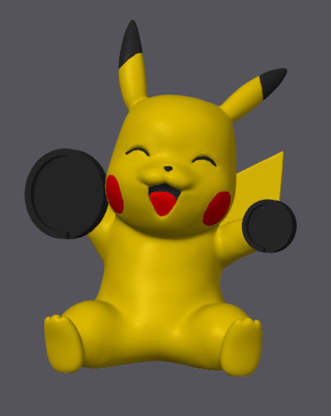 Pikachu iPhone Magsafe & Apple Watch Charger Stand Fully Multi Colored ...