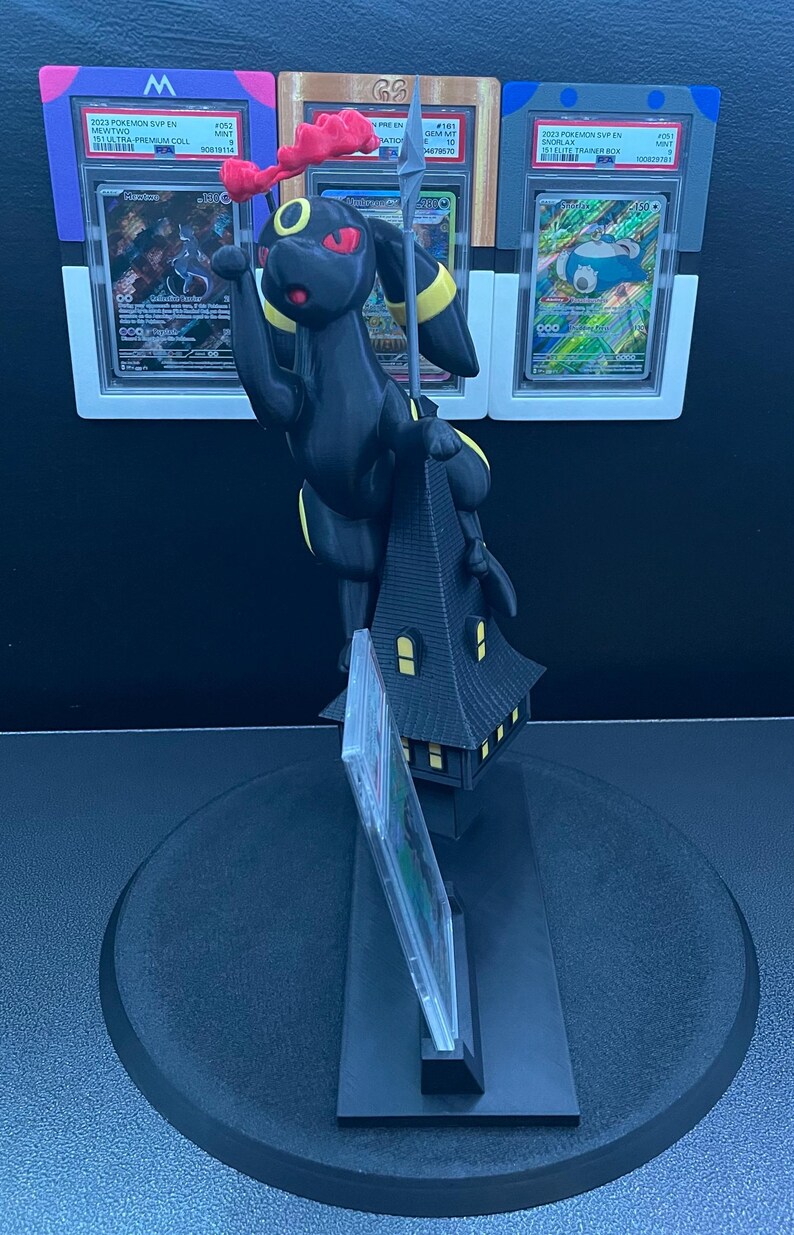 Umbreon Vmax Moonbreon PSA Graded Card Display Stand Pokemon 151 Promo ...