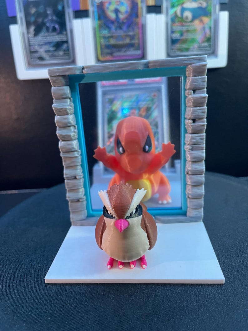 Charmander Promo PSA Graded Card Display Stand 151 Jealous Pokemon TCG ...