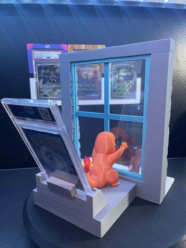 Charmander Promo With Pidgey XL PSA Window Card Display Stand 151 ...