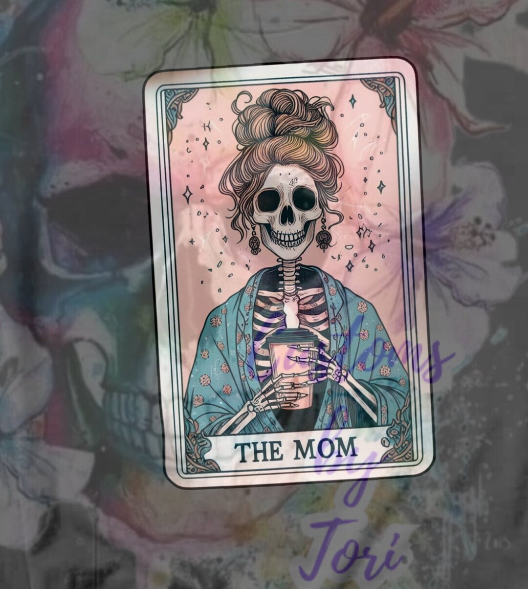 The Mom Tarot Card PNG - Etsy