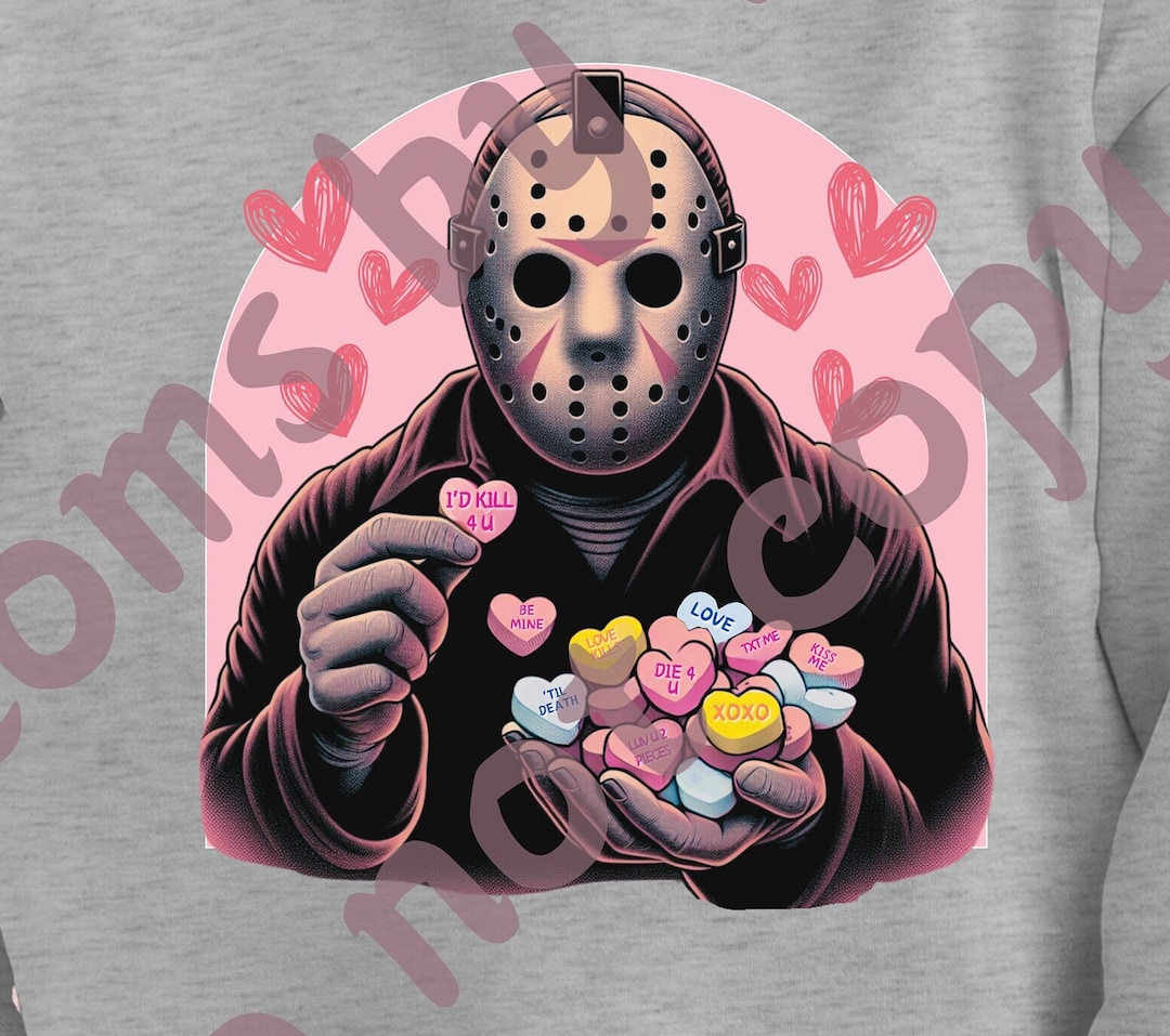 Horror Conversation Hearts Valentines Day Svg Digital Download - Etsy