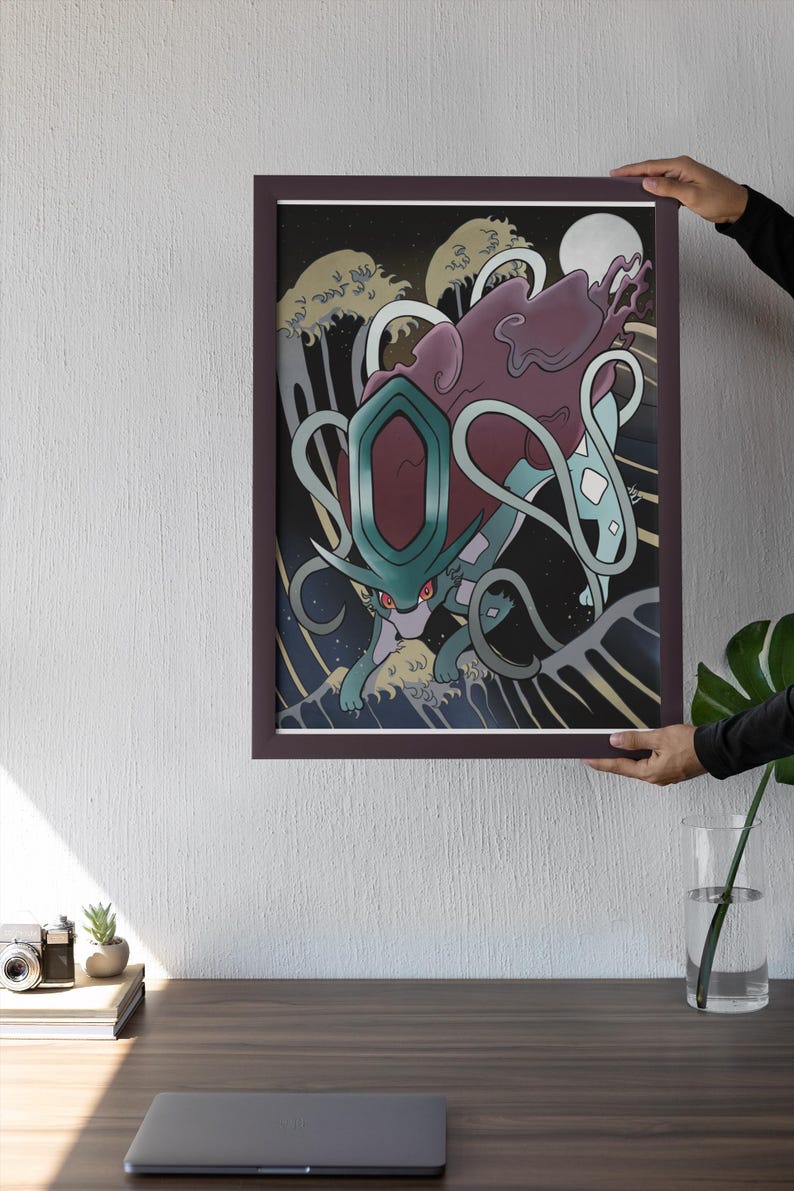 Suicune Pokémon Poster Print - Etsy