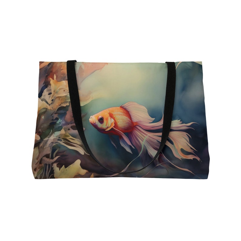 Goldfish Weekender Tote Bag Aquarium Large Tote Bag Fish Tote Bag for ...